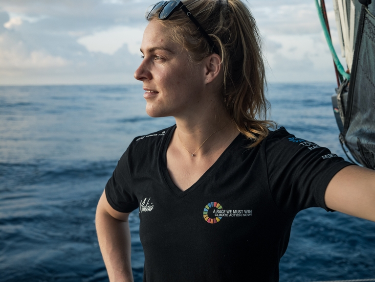 Rosalin Kuiper: Une force de la nature à bord de Team Malilzia - The Ocean Race 2022-23