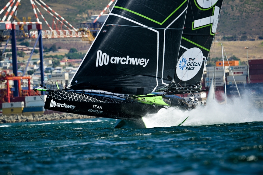 Team Holcim - PRB wins in Cape Town - The Ocean Race 2022-23