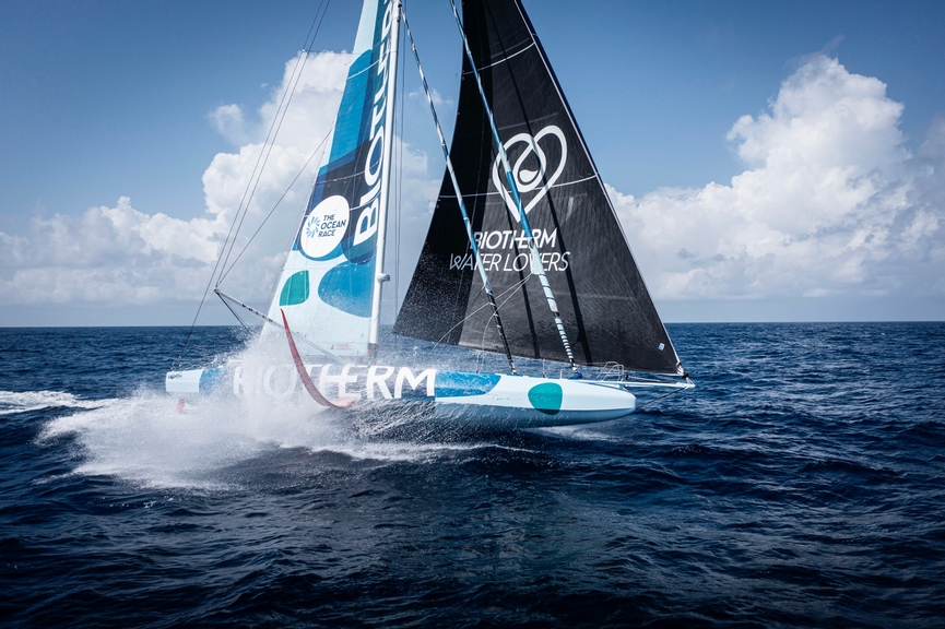 Bursting through the tropical squalls - The Ocean Race 2022-23