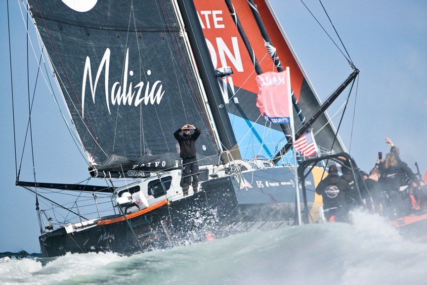 El Team Malizia gana la regata In Port de Newport y lidera la flota ...