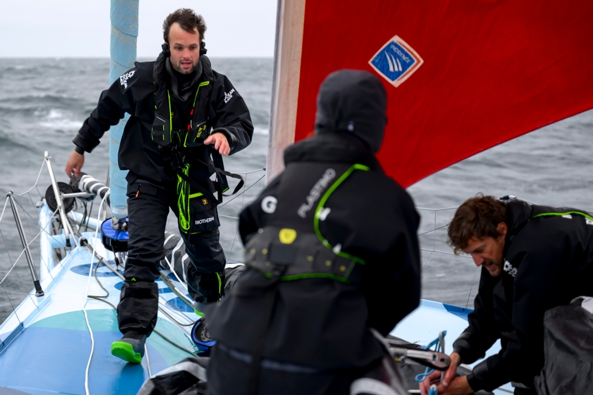 Record breaking pace towards Aarhus - The Ocean Race 2022-23
